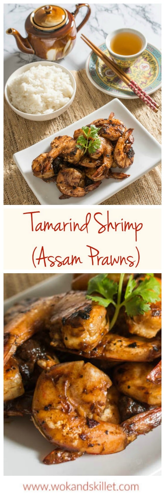 Tamarind Shrimp (Malaysian Assam Prawns) | Wok & Skillet
