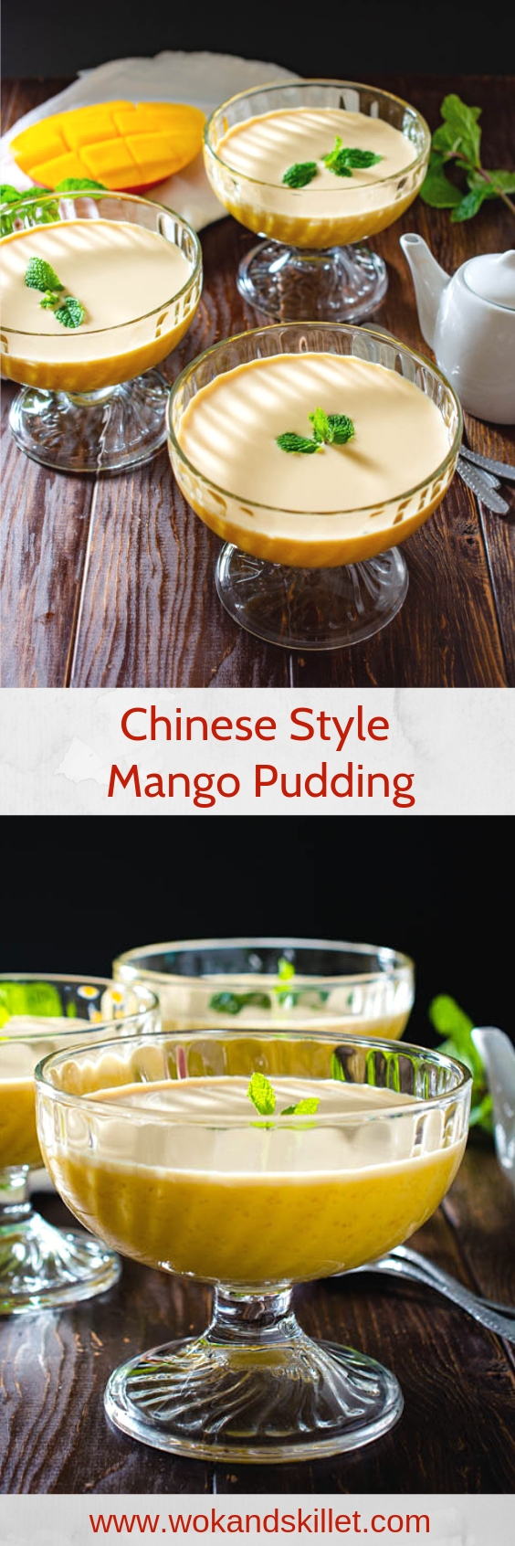 Chinese Mango Pudding Recipe - Wok & Skillet