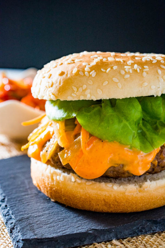 Char Siu (Chinese BBQ Pork) Burger - Wok & Skillet