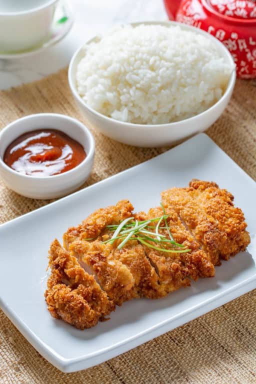 Crispy Chicken Katsu with Easy Tonkatsu Sauce | Wok & Skillet
