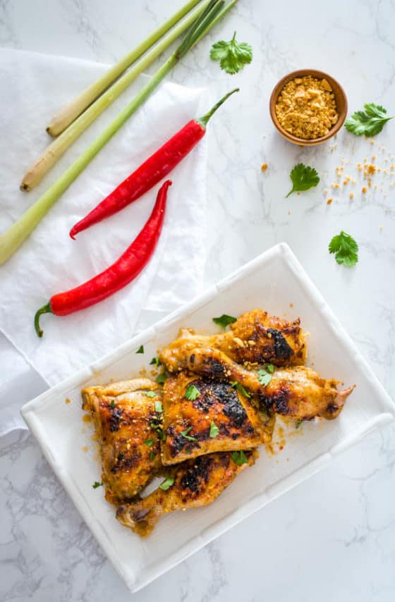 Oven-Grilled Thai Tom Yum Chicken | Wok & Skillet