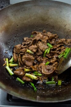 Mongolian Beef - Wok & Skillet