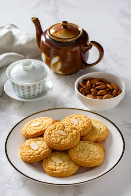 Classic Chinese Almond Cookies | Wok & Skillet