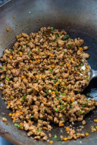 Pork Yuk Sung (Chinese Lettuce Wraps) - Wok & Skillet