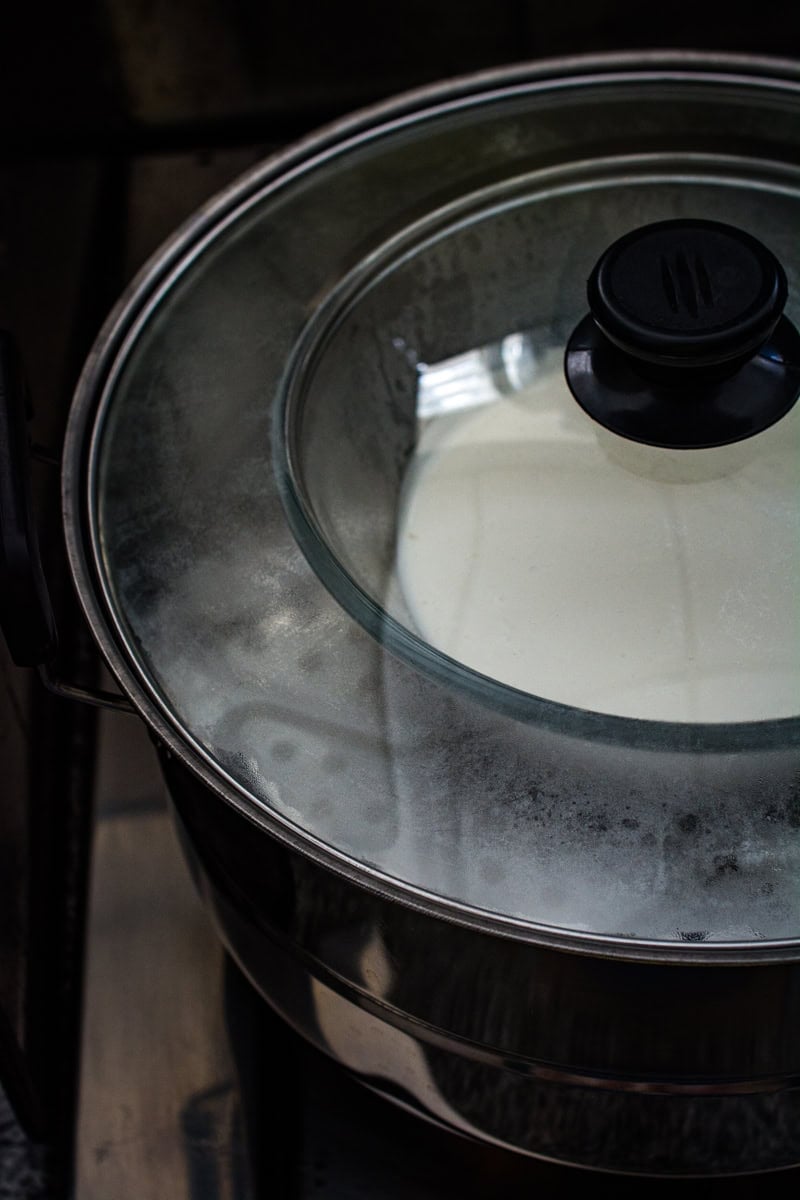 Easy Muah Chee (Chinese Peanut Mochi) Steamer or Microwave - Wok & Skillet