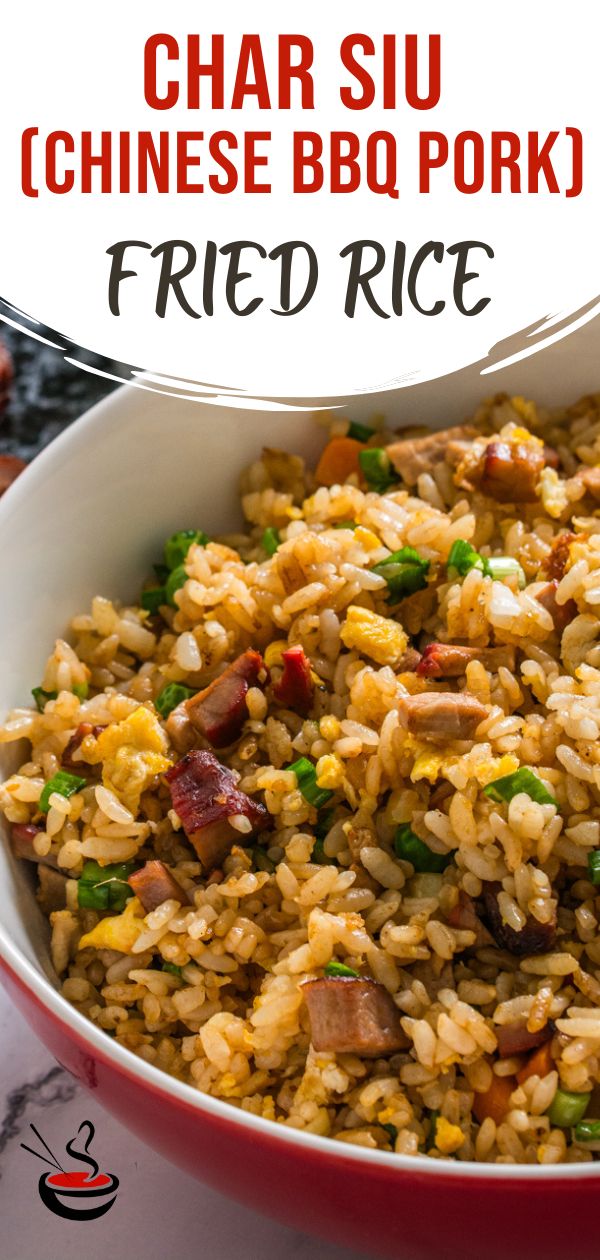 Char Siu Fried Rice – Easy Chinese BBQ Pork Fried Rice