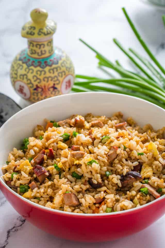 Char Siu Fried Rice – Easy Chinese BBQ Pork Fried Rice