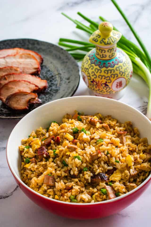 Char Siu Fried Rice – Easy Chinese BBQ Pork Fried Rice