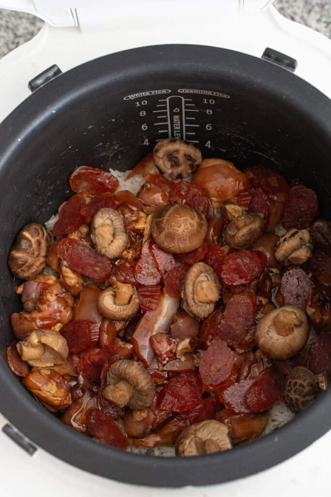 Rice Cooker Claypot Chicken Rice - Wok & Skillet