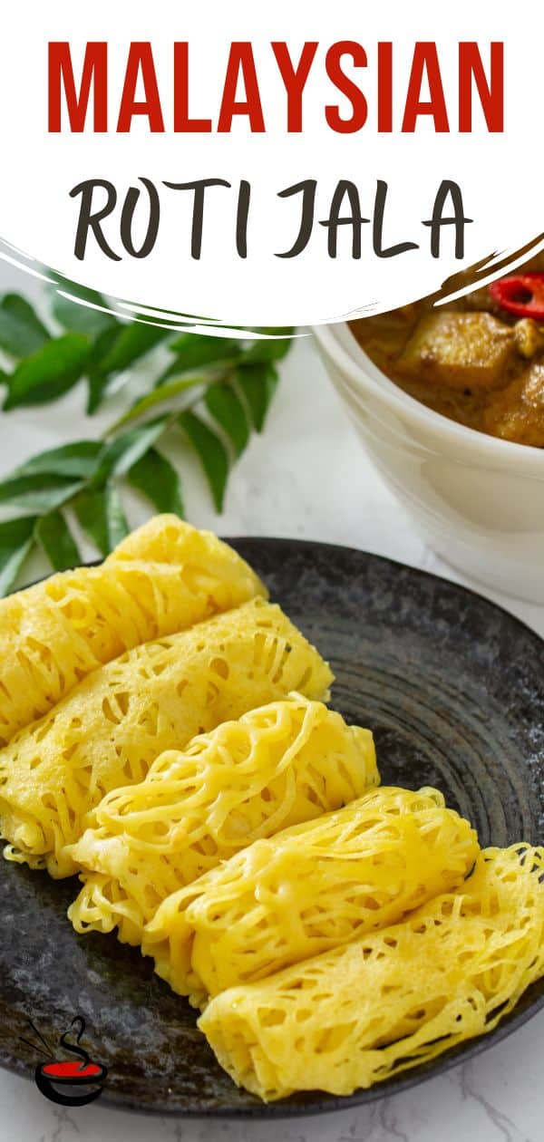 How to Make Malaysian Roti Jala (Lace Pancakes | Net Crepes)